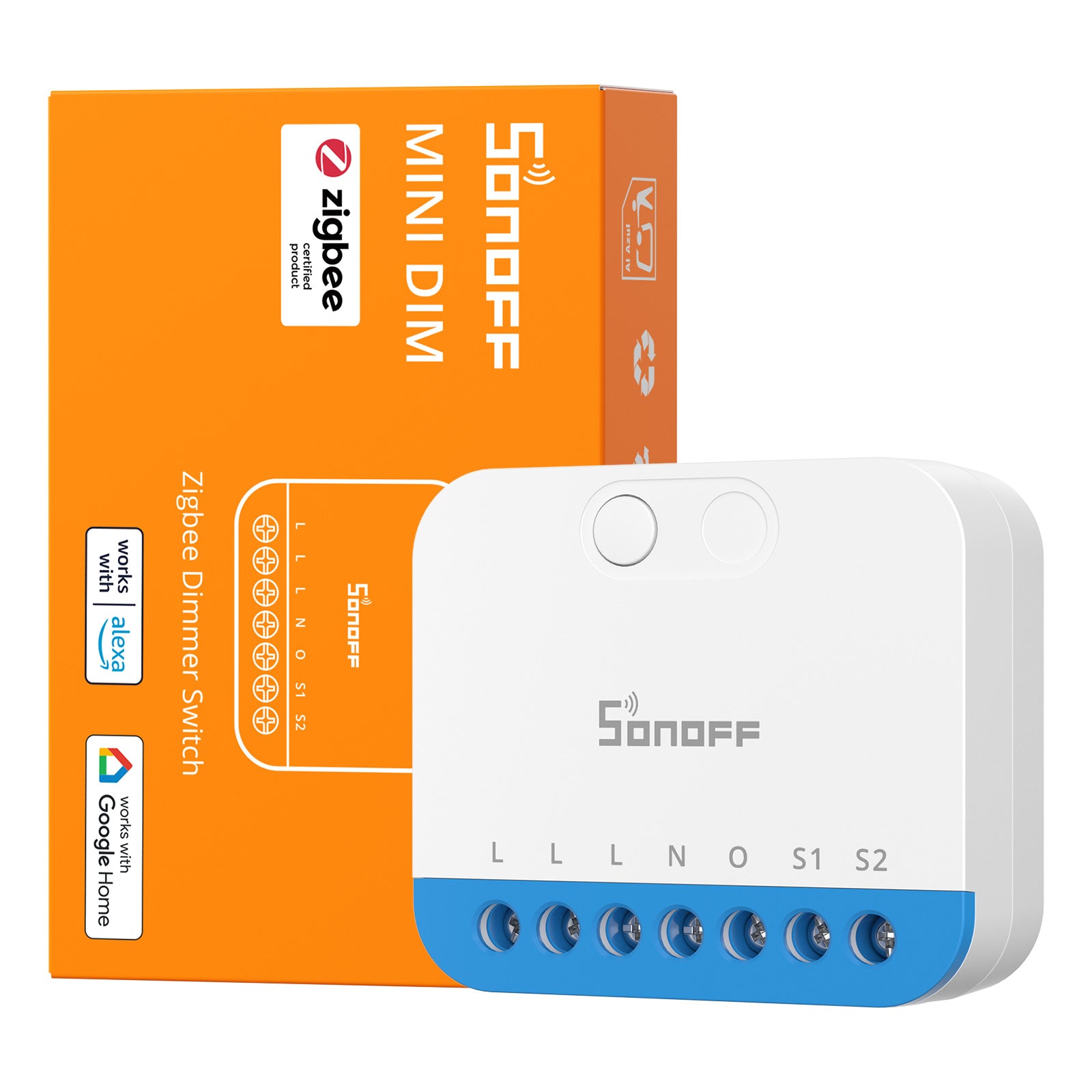 SONOFF Zigbee Dimmer-Schalter | MINI-ZBDIM – smartdomo